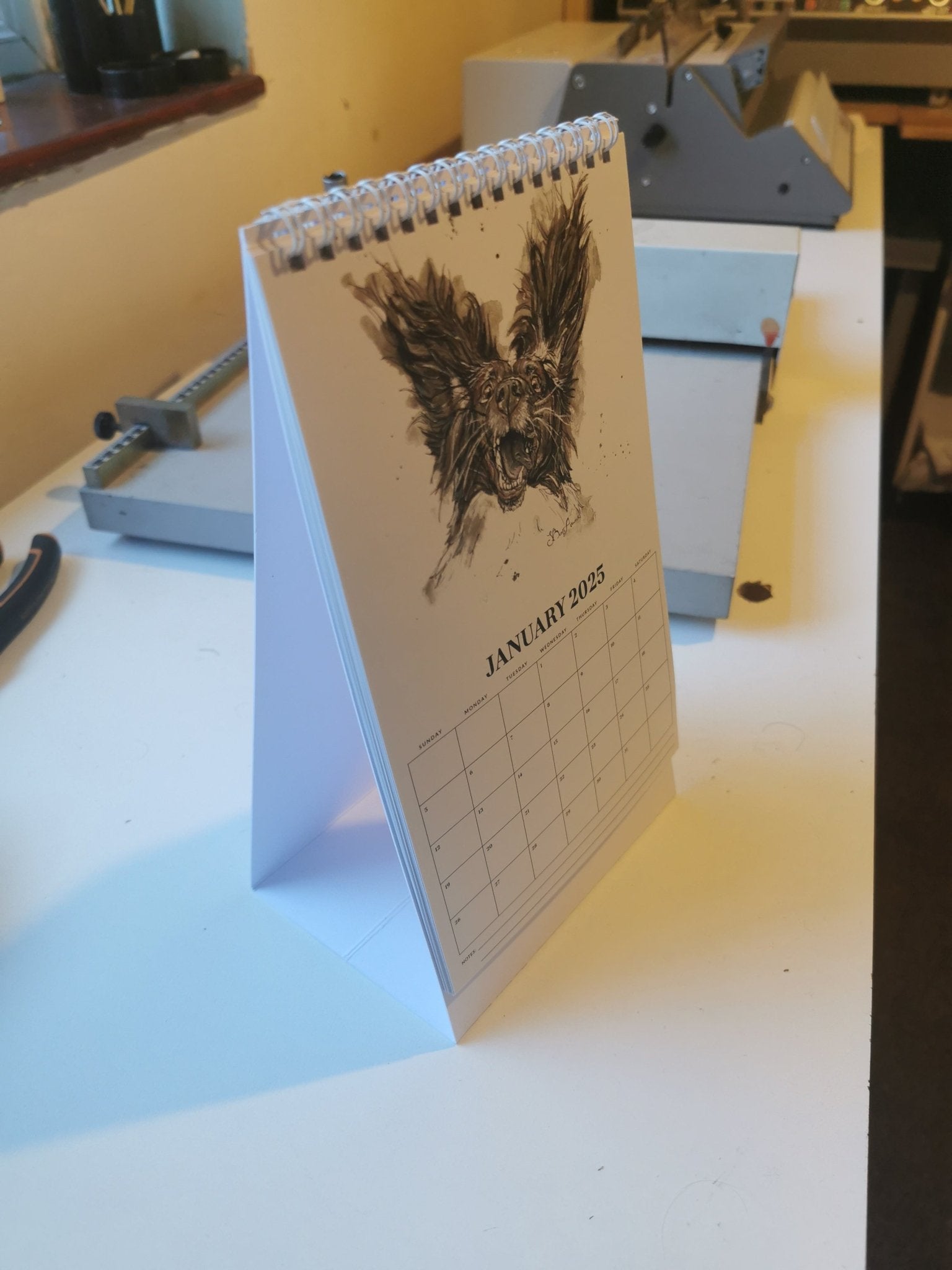 Free Standing Calendar – artcoasterprinting