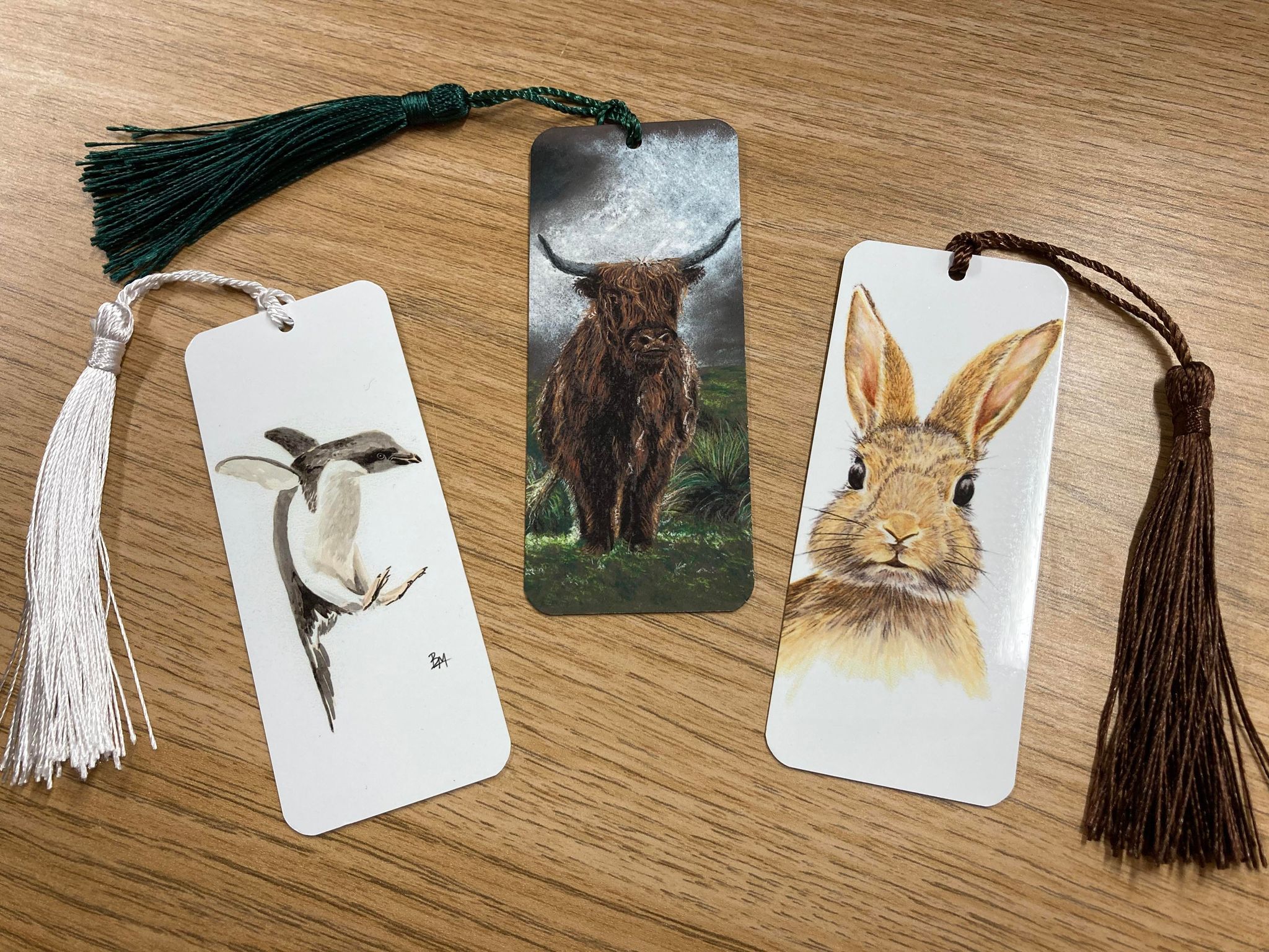 Bookmark 95 x 40mm with tassel – artcoasterprinting