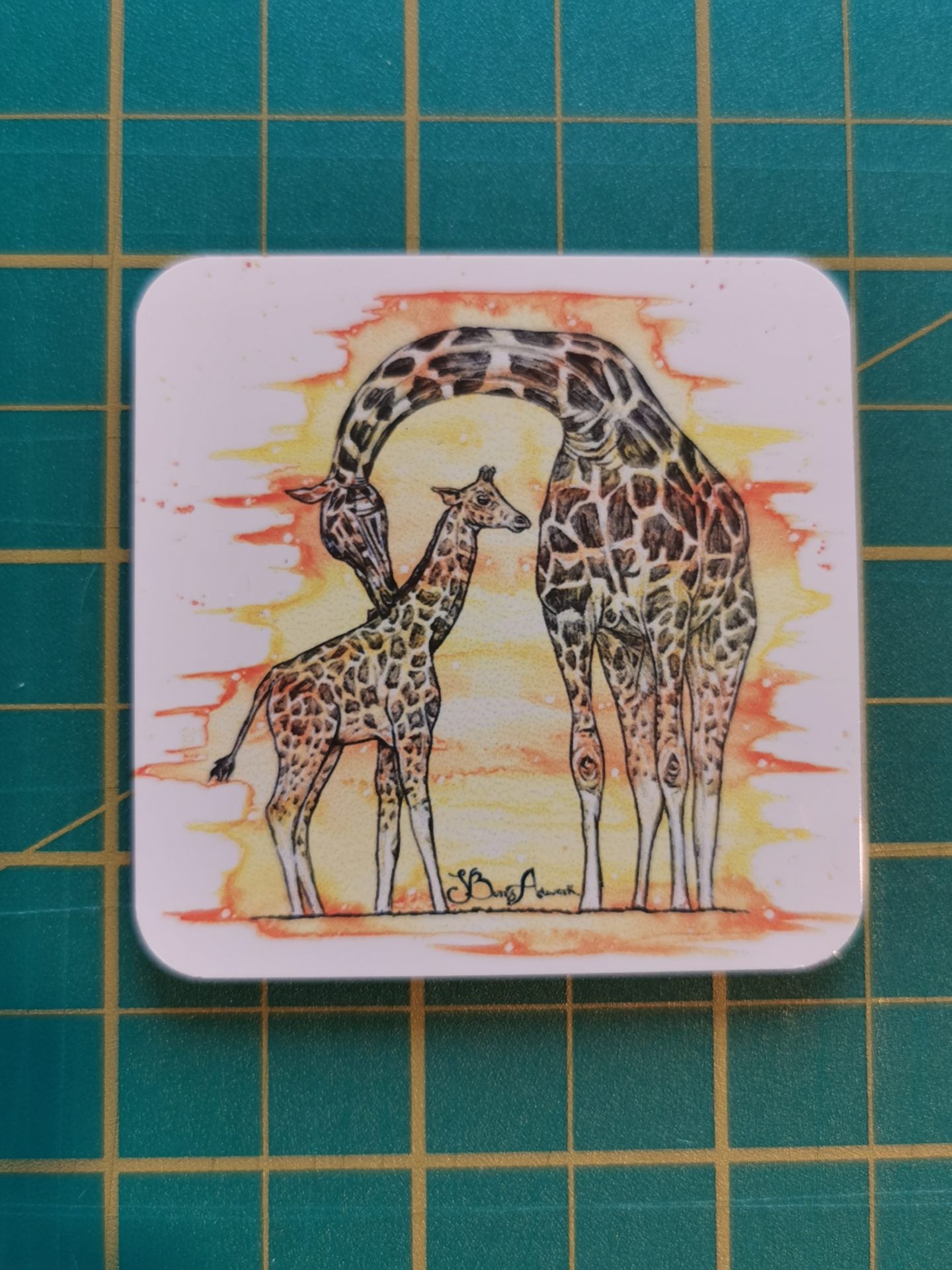 Polymer fridge magnet – artcoasterprinting